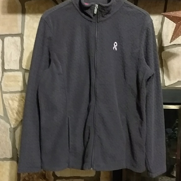 Lady Hagen | Tops | Lady Hagen Pink Ribbon Jacket | Poshmark